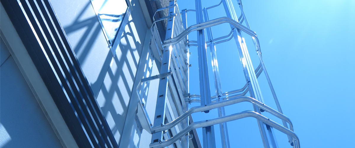 Guardrails aluminium - Ladder - ALSOLU