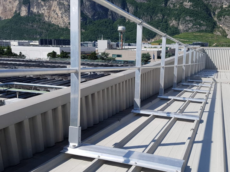 VECTACO® Metal deck roof guardrail - ALSOLU