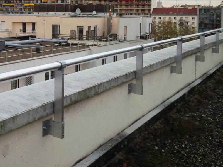 VECTACO® Offset parapet guardrail - ALSOLU